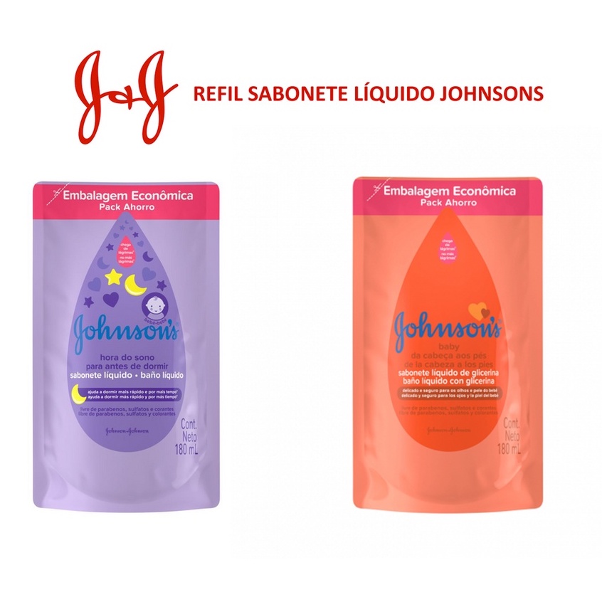 Sabonete Liquido bebe Infantil 180Ml Hora do Sono e glicerina Refil ...