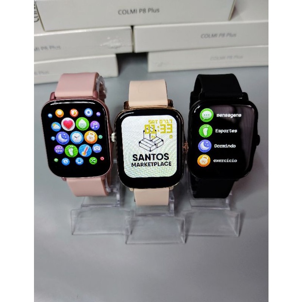 Smartwatch P8 PLUS/Y20 LANÇAMENTOOO! ENVIO IMEDIATO | Shopee Brasil