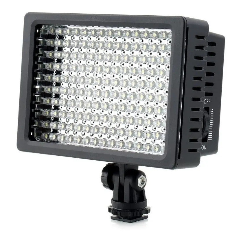 Iluminador LED Profissional Flash Modelo Hd-160 | Shopee Brasil