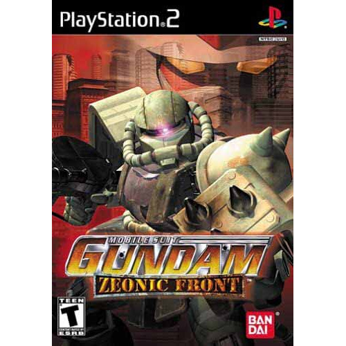 Mobile Suit Gundam - Zeonic Front PS2 | Shopee Brasil