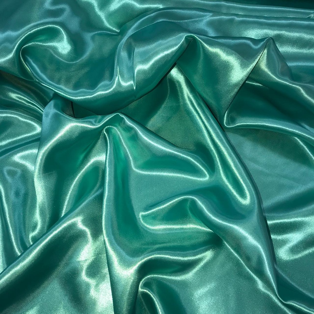 Tecido de Cetim Verde Florence | Shopee Brasil