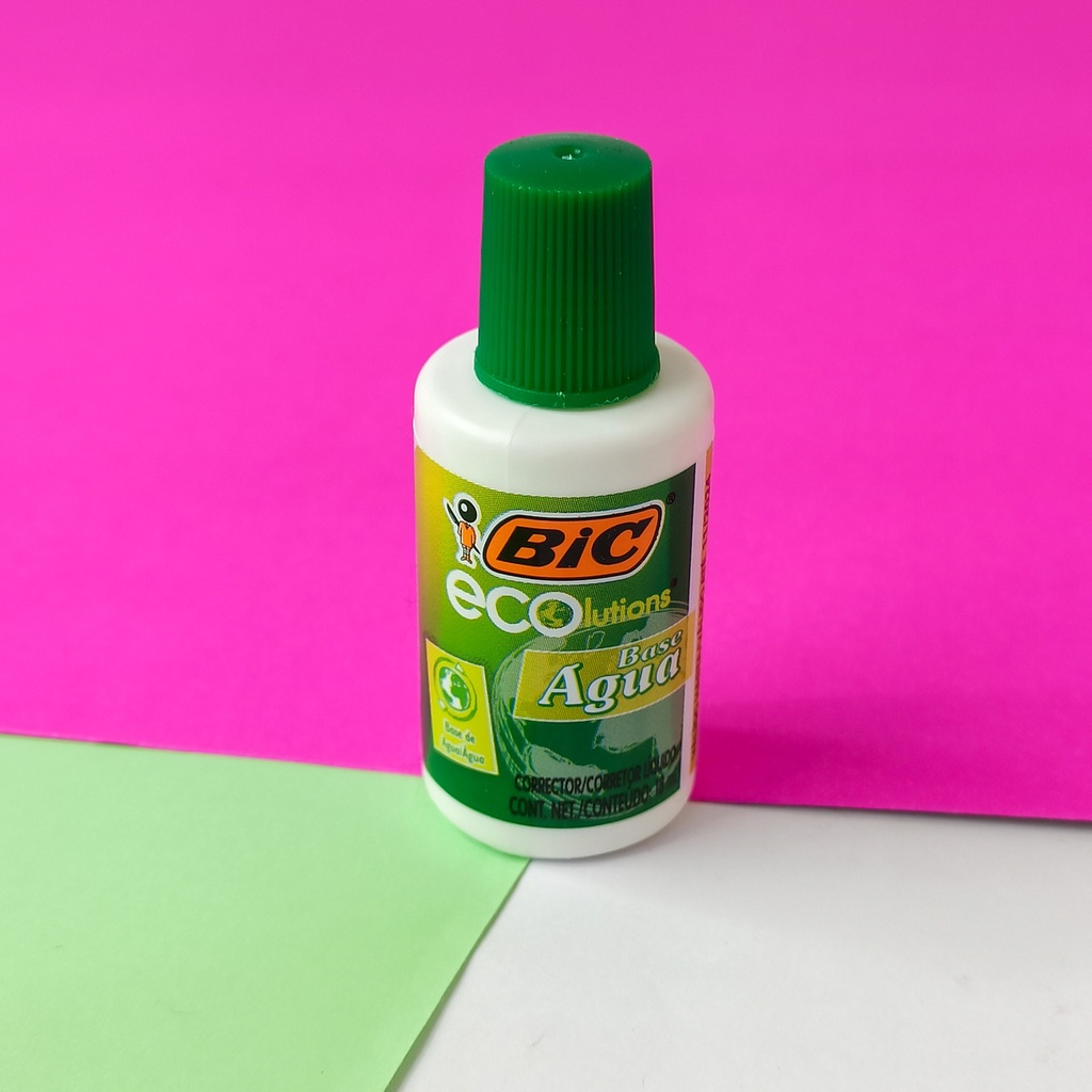 Corretivo Líquido 18ml - BIC | Papelaria | Material Escolar | Errorex ...