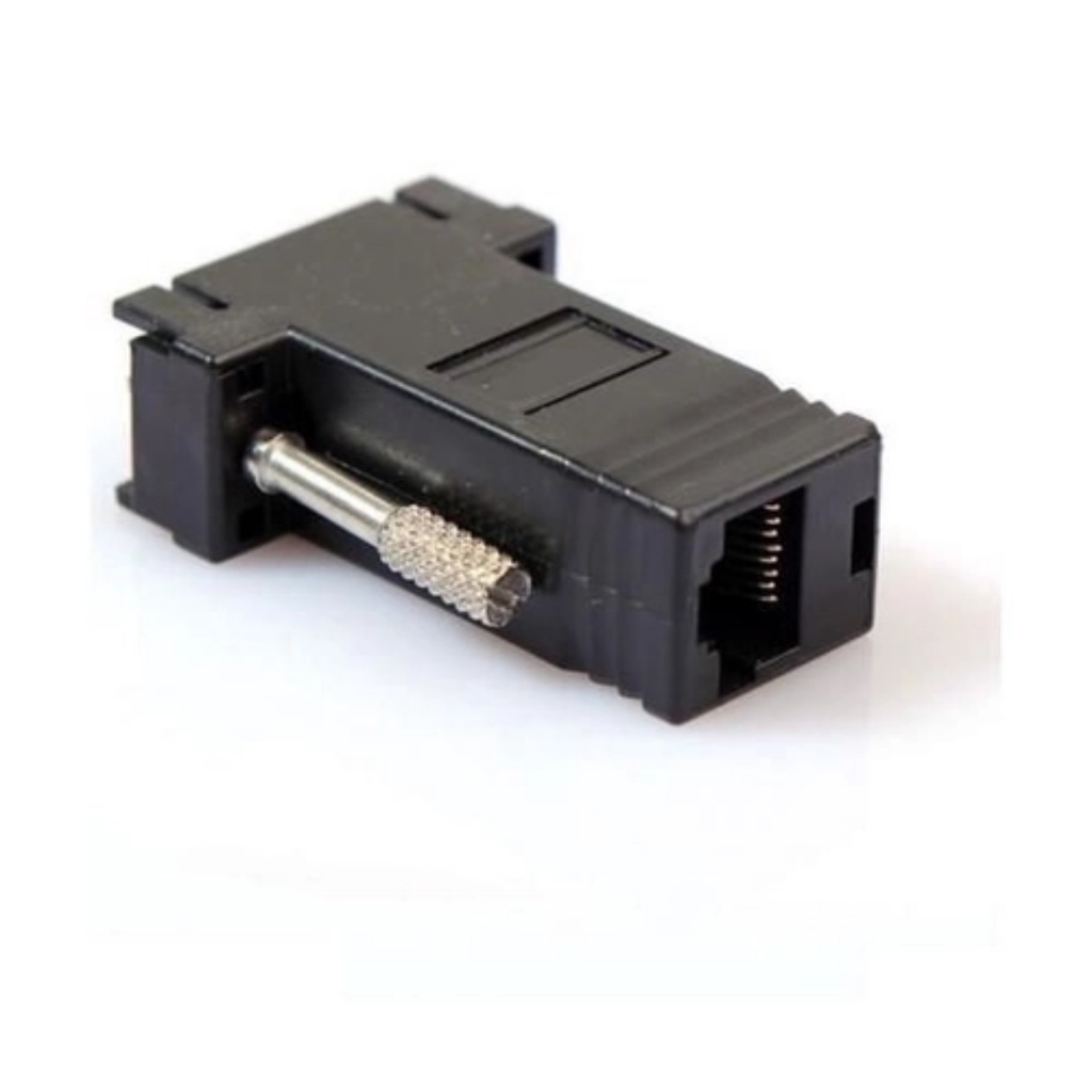 Adaptador Conector Fêmea VGA x Cabo De Rede RJ45 - Escorrega o Preço