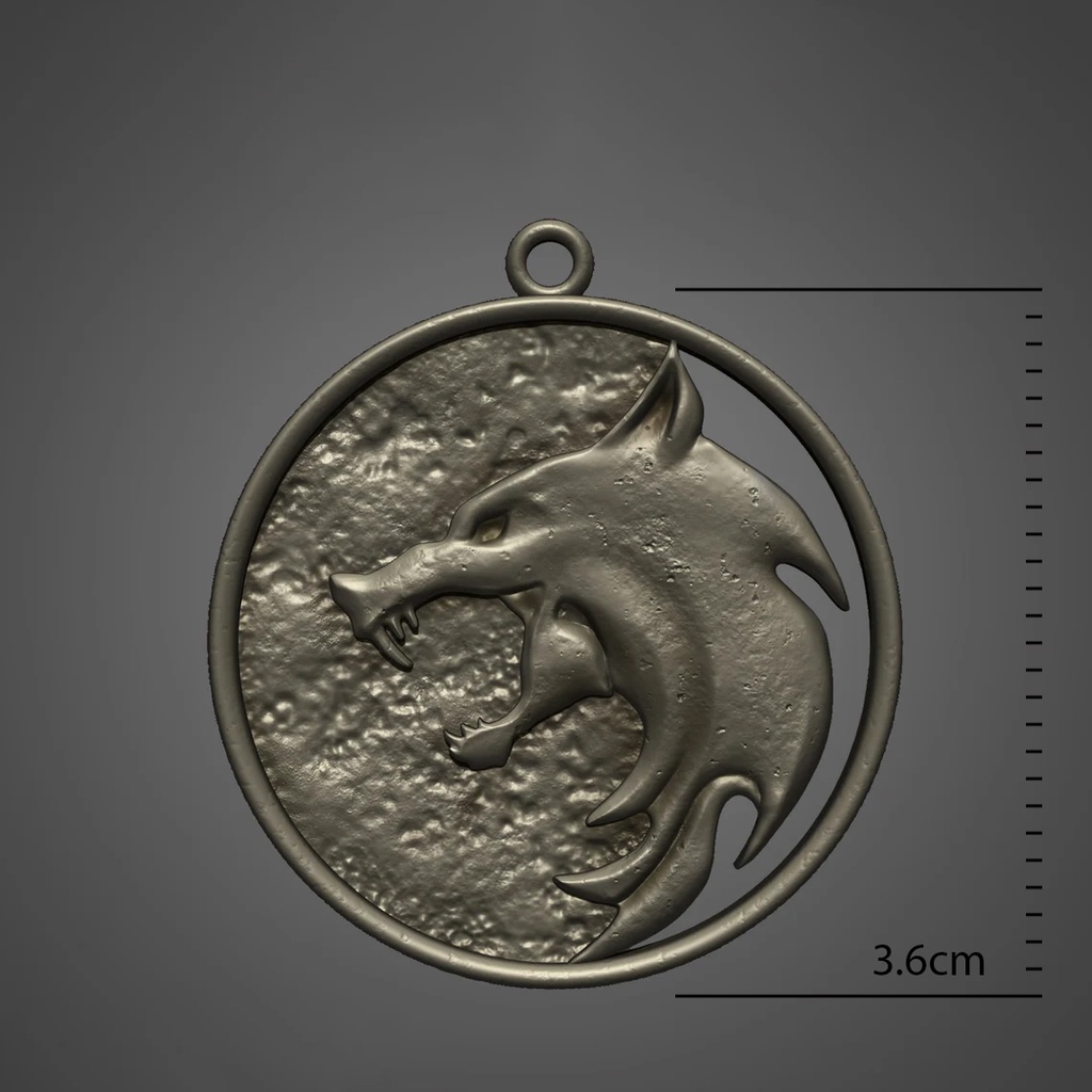 Medalhão Bruxo Geralt - The Witcher Netflix Série | Shopee Brasil