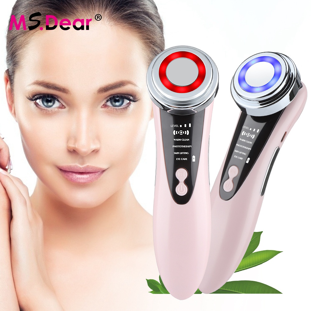 5 Em 1 Multifuncional Dispositivo De Massagem Facial Elétrico