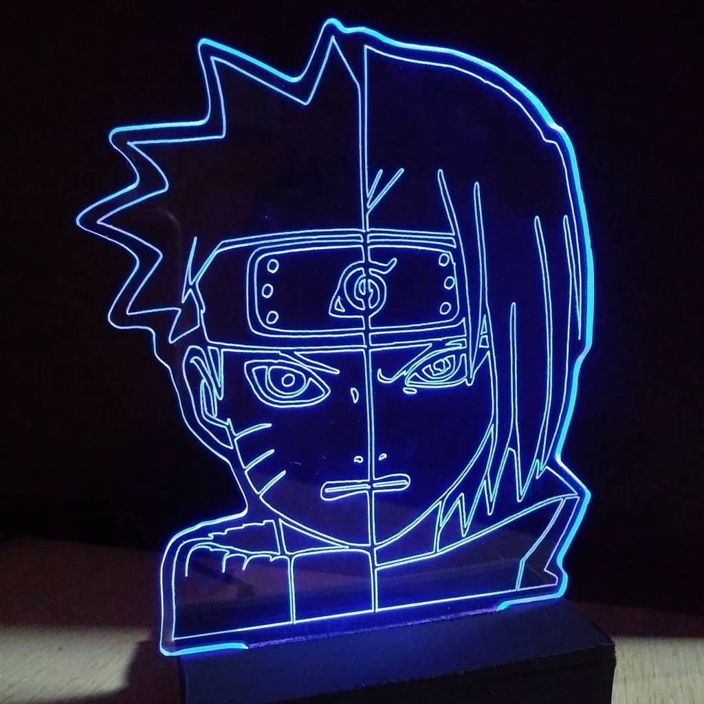 Luminaria LED Naruto Sasuke | Shopee Brasil