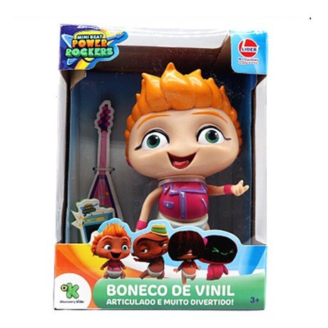 BONECO MINI BEAT POWER ROCKERS WAT REF: 2737 | Shopee Brasil