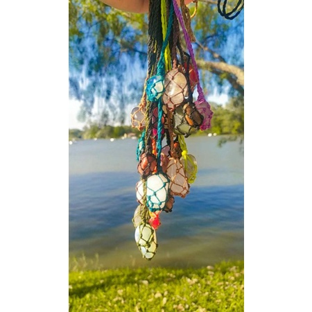 Colar Castroado Artesanal hippie pedras Naturais | Shopee Brasil