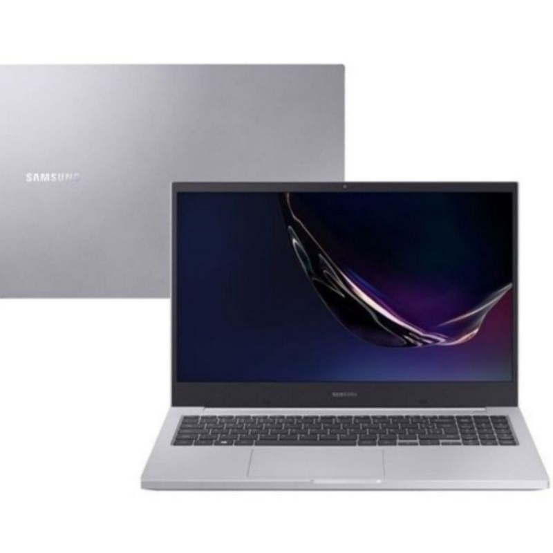 Notebook Samsung Book NP550XDA branca 15.6", Intel Celeron 5205U 4GB de ...
