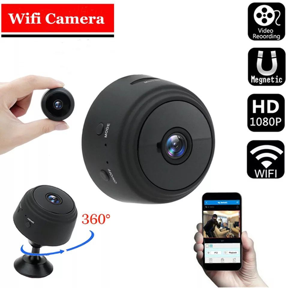 Mini camera a9, 1080p, hd, ip, | Shopee Brasil