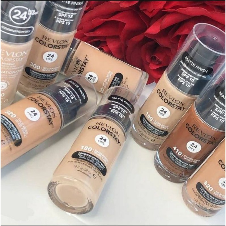 Base Revlon ColorStay 24hrs p/ Pele mista/oleosa - Original | Shopee Brasil