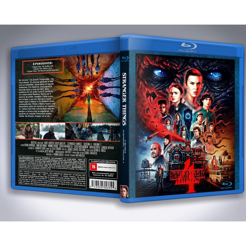 Blu-ray: Stranger Things - A Quarta Temporada | Shopee Brasil