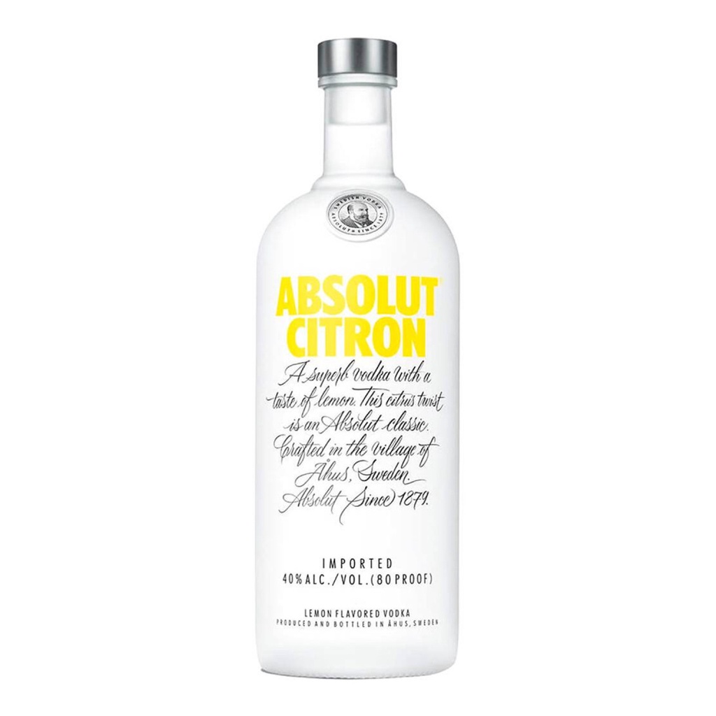 Vodka Absolut Sabores Citron (Limão) 1L - Desconto no Preço