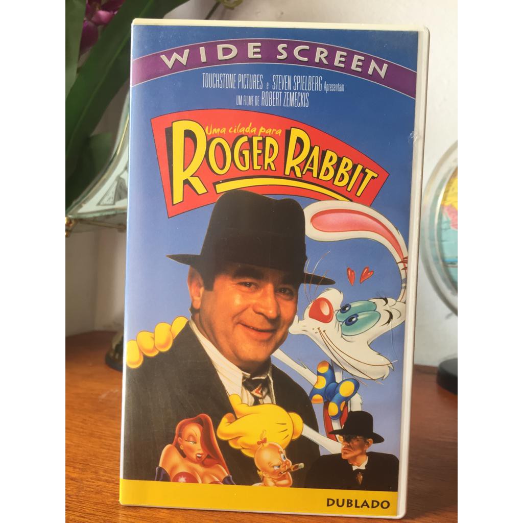 Filme VHS Uma Cilada para Roger Rabbit - Who Framed Roger Rabbit - Bob ...