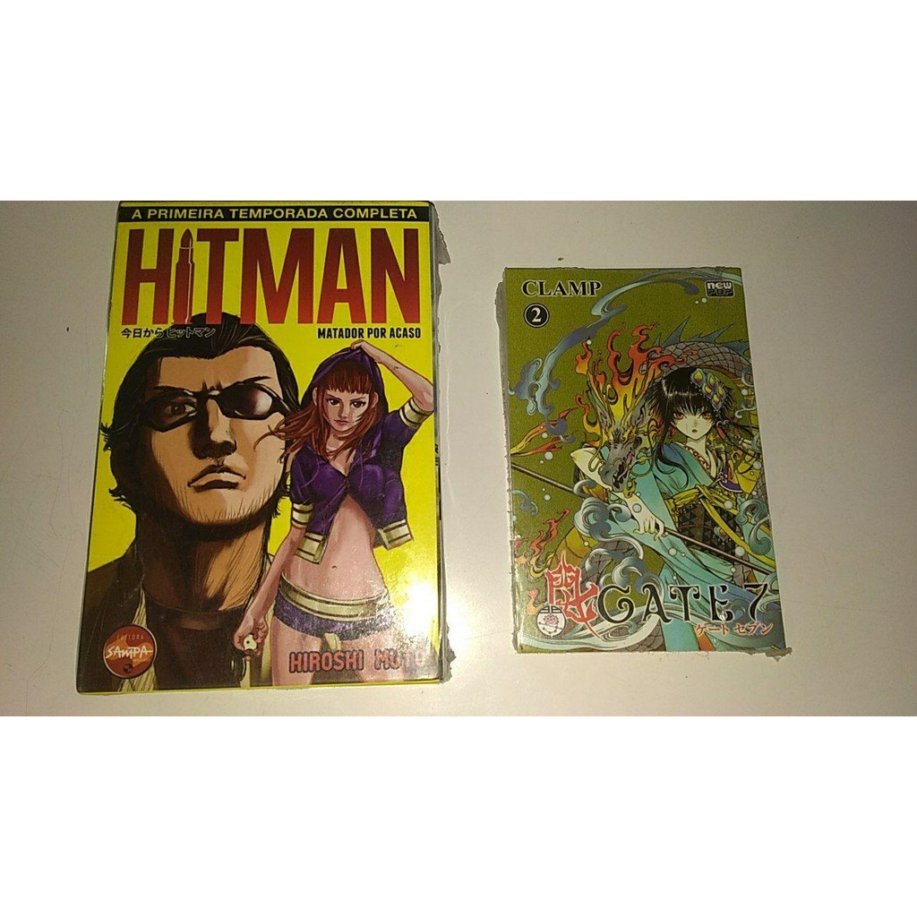 Box Mangá hitman primeira temporada mais brinde | Shopee Brasil