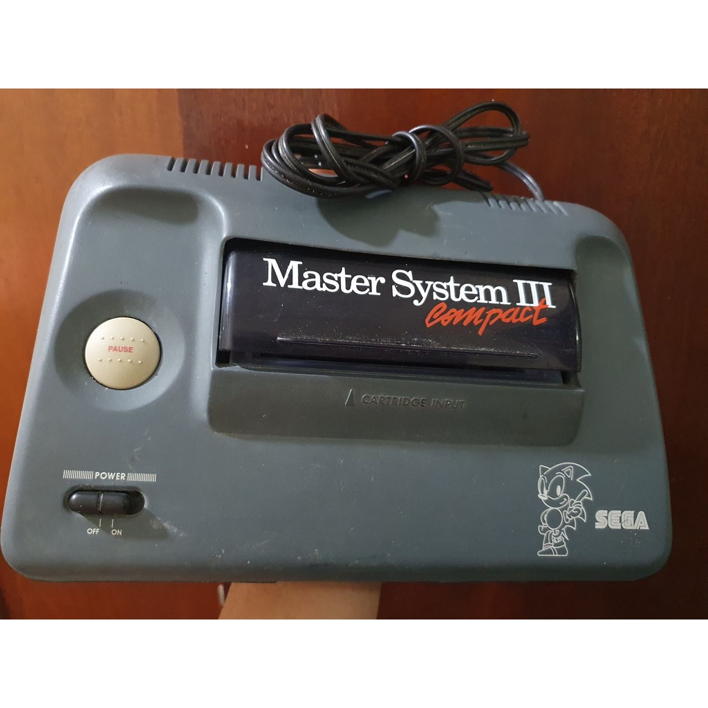 Master System 3 Compact Somente Console Funcionando 100% A3 - Escorrega ...