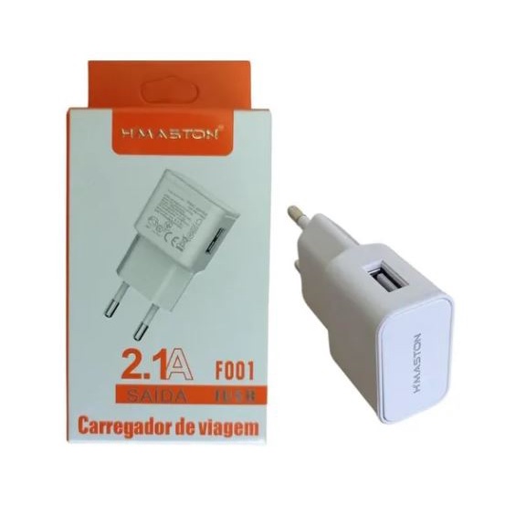 Fonte Carregador 1 USB - 3.1A - Lehmox - LE-506/f001 2.1A/Y02-7 ...