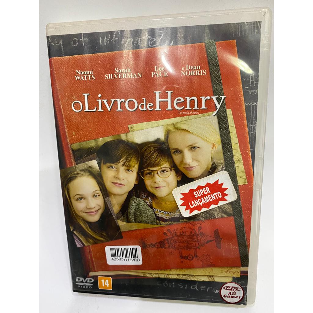 O LIVRO DE HENRY - DVD ORIGINAL | Shopee Brasil