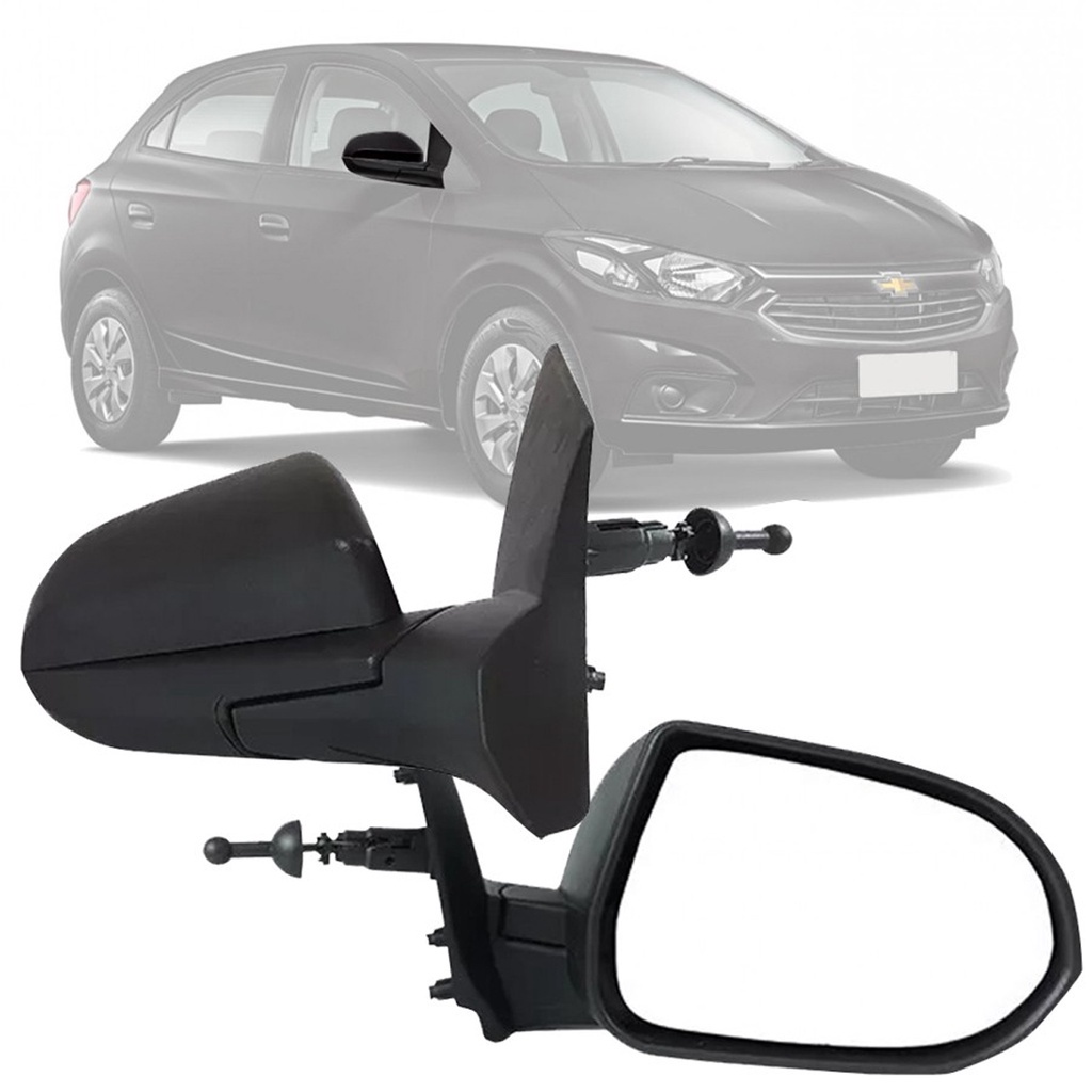 Retrovisor Onix Prisma 2012 a 2019 Com Controle Lado Direito | Shopee Brasil