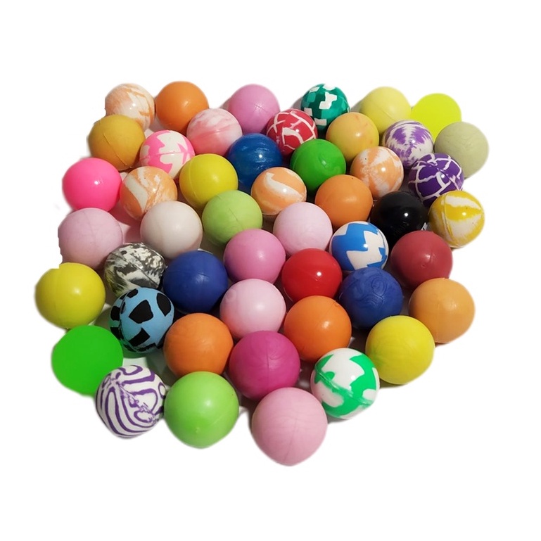 Bolinhas Pula Pula Pacote Com 50 ou 100 Unidades 27mm Para Vending ...