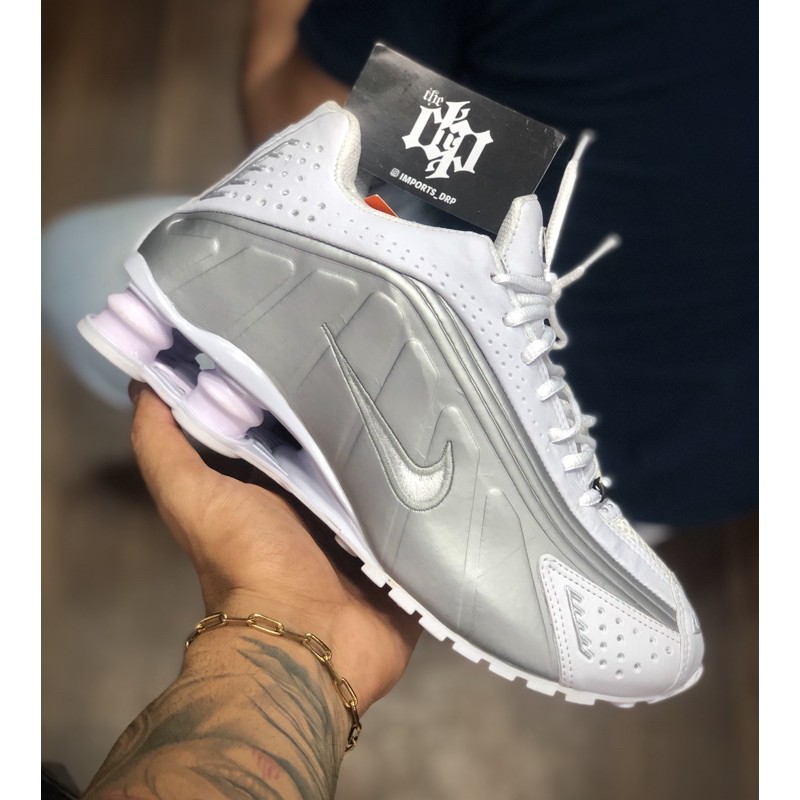 TÊNIS 4 MOLAS R4 - BRANCO/PRATA | Shopee Brasil