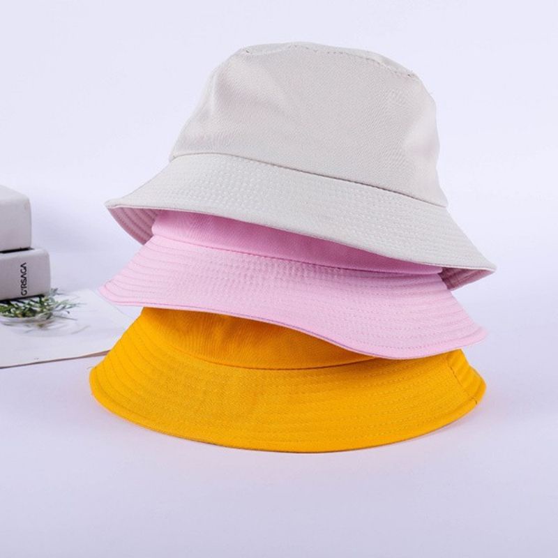 Bone Chapeu Bucket Hat Adulto Unissex - CORES VARIADAS | Shopee Brasil