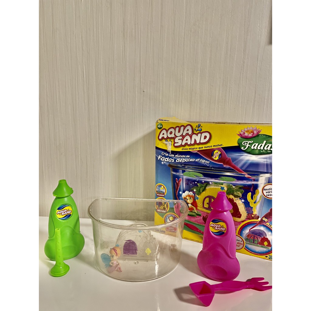 Aqua Sand - Box Diversão Fadas - Usado | Shopee Brasil