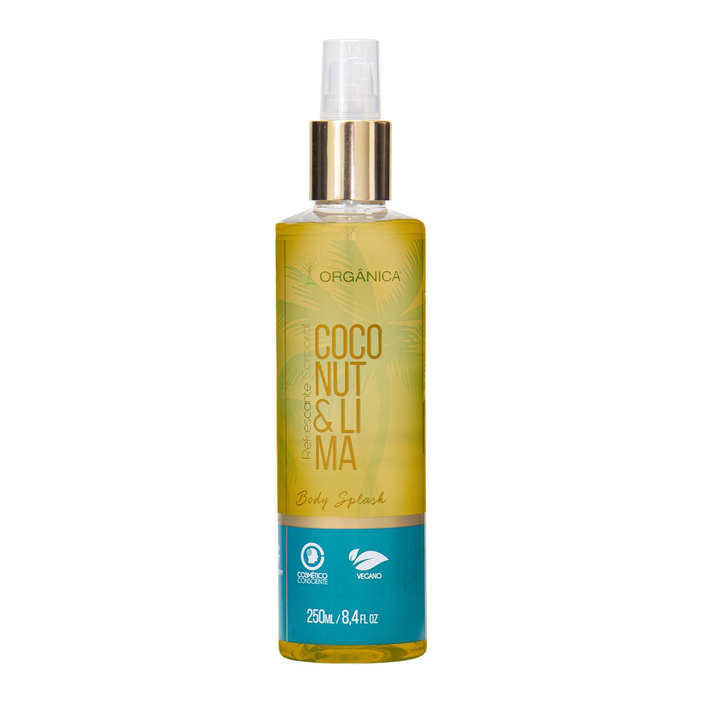 Body Splash Coconut e Lima 250ml | Shopee Brasil