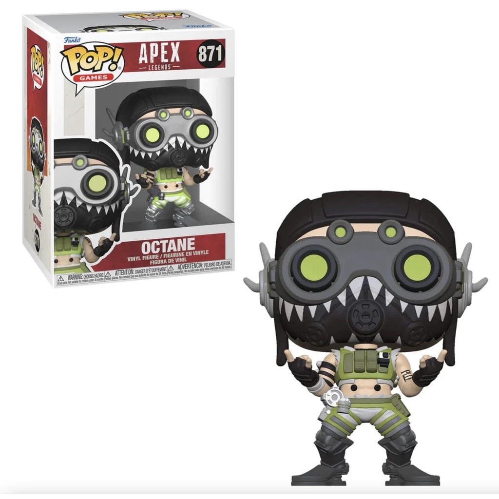 Funko Pop Octane #871 Apex Legends | Shopee Brasil