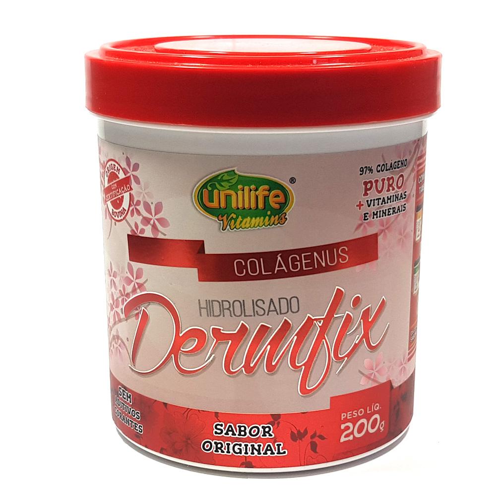 Dermfix Colágeno Hidrolisado + Vitaminas - Unilife - 200g | Shopee Brasil
