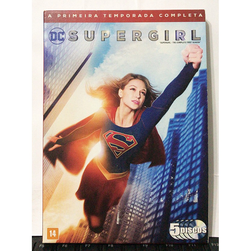 BOX DVD Supergirl - A Primeira - A 1ª - Temporada Completa em Cinco ...