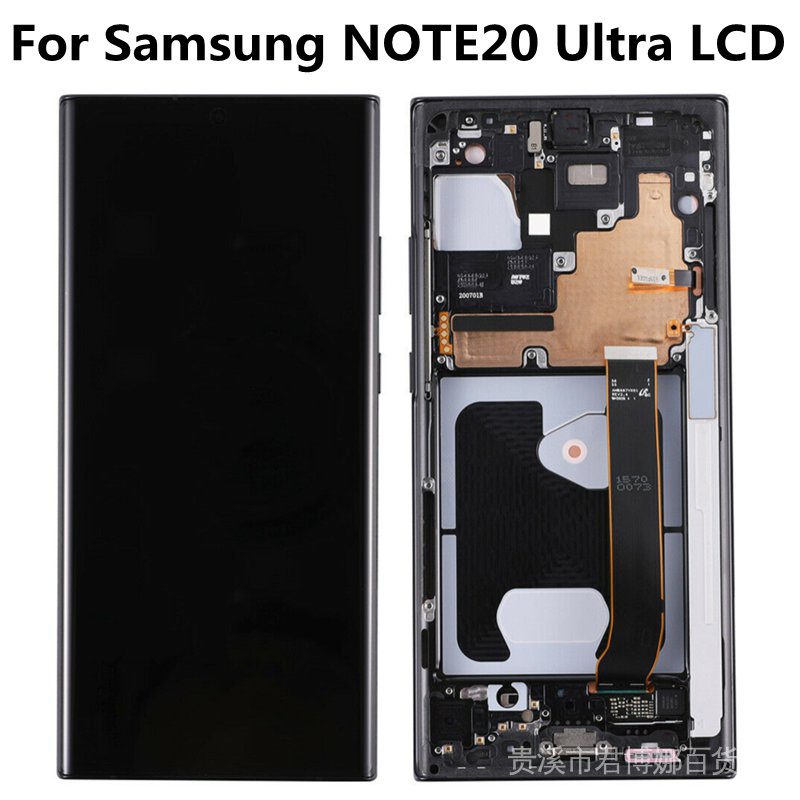 (100 % original) AMOLED Para Samsung Note 20 LCD Ultra Galaxy Note20 ...