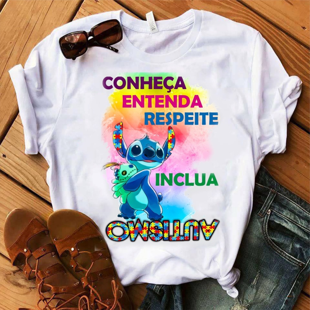 Camisa T-shirt Stitch Autismo (autista, Autismo, Stitch) | Shopee Brasil