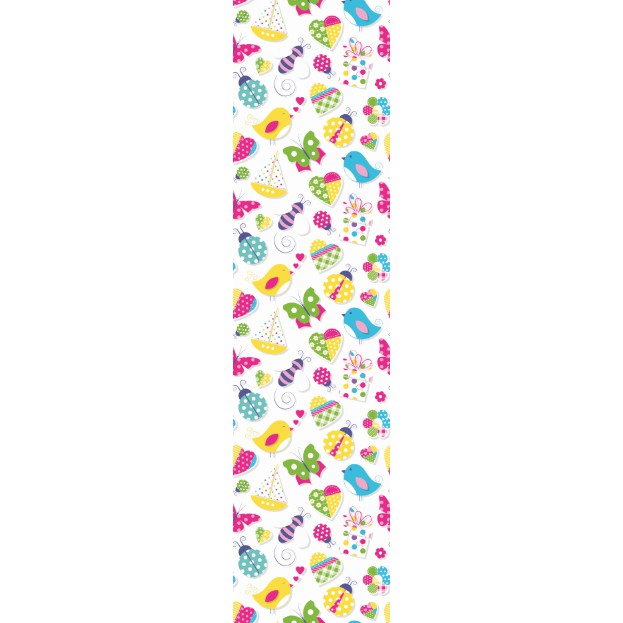Papel de Parede Adesivo Contact Infantil Colorido | Shopee Brasil