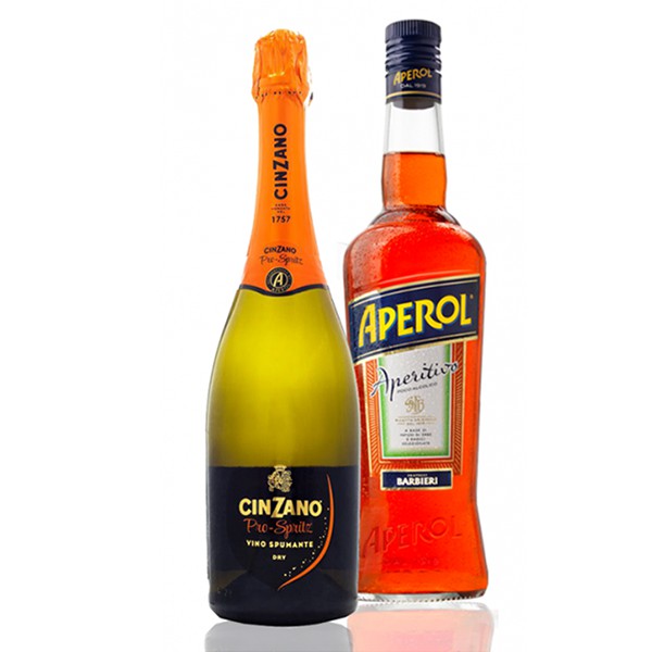 Kit Aperol - Aperol + Espumante Italiano Cinzano Pro-spritz | Shopee Brasil