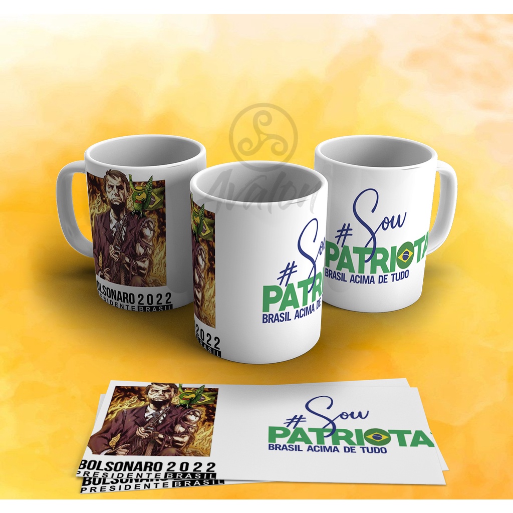 Caneca Bolsonaro Personalizada | Shopee Brasil