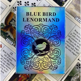 Blue Bird Lenormand Oracle Deck Oráculo Cigano Do Pássaro Azul Baralho ...