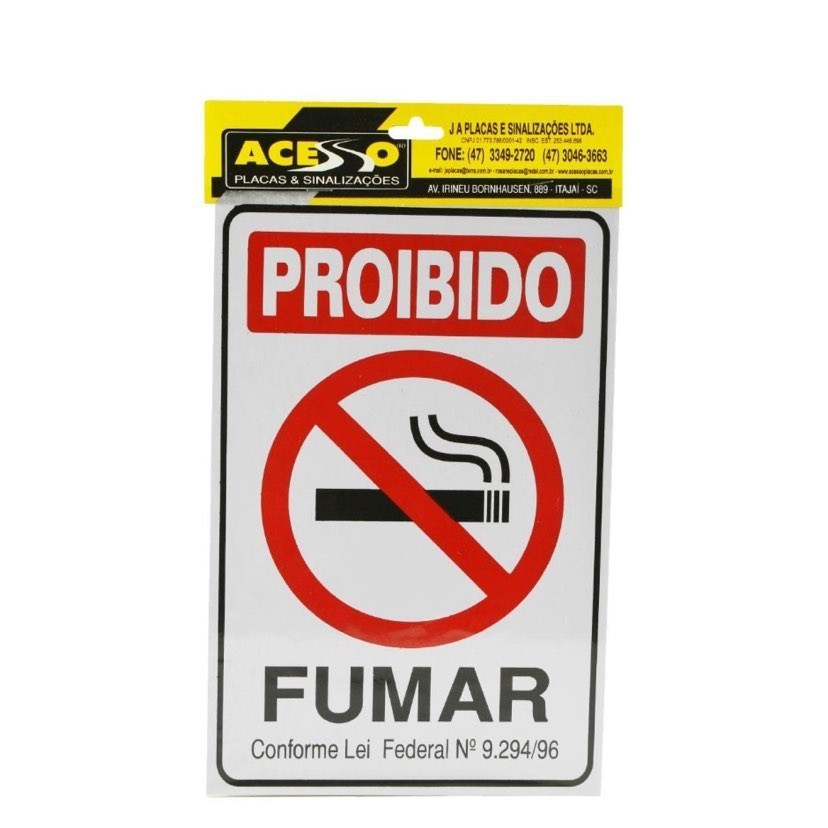 Placa de Sinalizacao Proibido Fumar | Shopee Brasil Placa de Sinalizacao Proibido Fumar | Shopee Brasil
