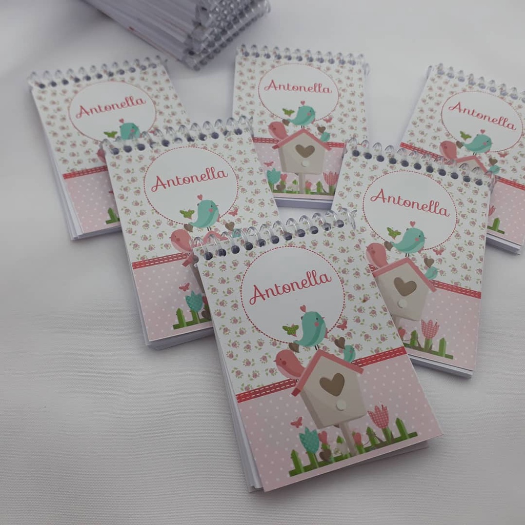 Bloquinho/Mini Caderno Gliter Capa Dura (11,5 x 8,5 cm) c/Pauta ...