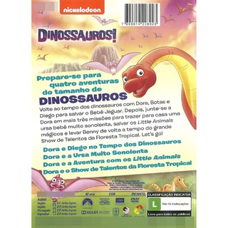 Dvd Original: Dora A Aventureira - Dinossauros (Rodrigo Antas, Botas ...