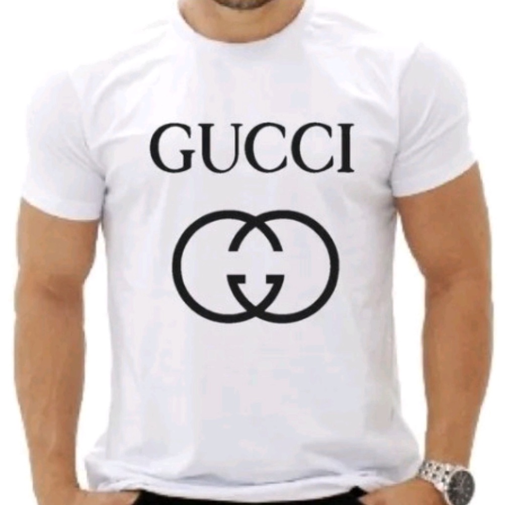Camiseta Gucci Masculino Novidade a Pronta Entrega | Shopee Brasil
