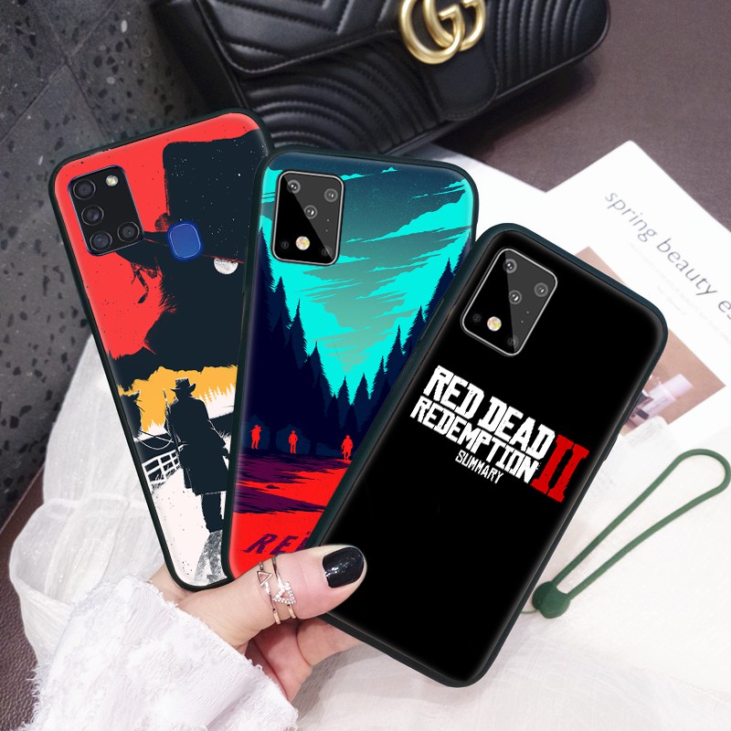 Capa Flexível Jogo Red Dead Redemption 2 Para Samsung A81 A91 A02S A31 ...
