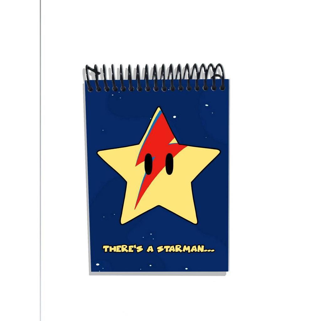 Caderneta capa dura video game Starman Nintendo David Bowie | Shopee Brasil