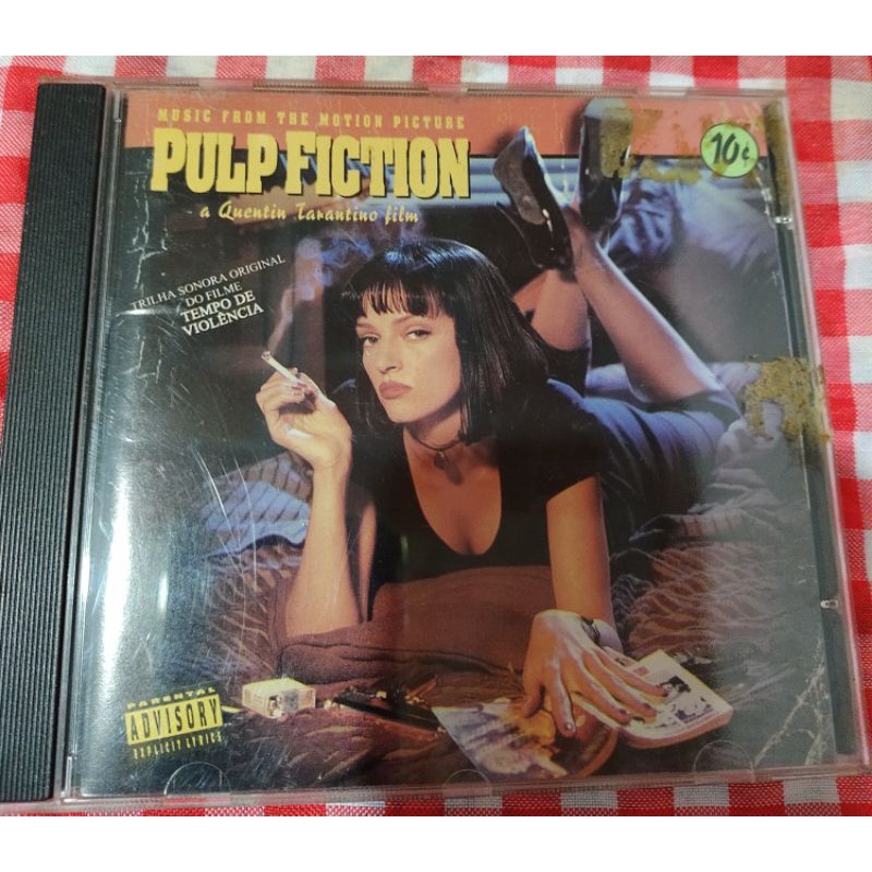 CD Trilha sonora Pulp Fiction - Quentin Tarantino | Shopee Brasil