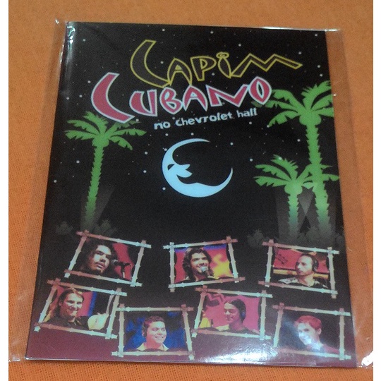 DVD CAPIM CUBANO AO VIVO NO CHEVROLET HALL RECIFE CAPA PAPELÃO | Shopee ...
