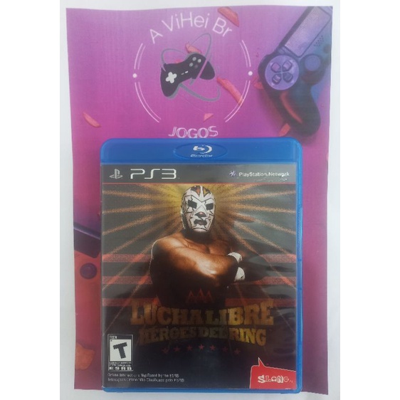 Jogo Ps3 Lucha Libre Heroes del Ring semi novo. | Shopee Brasil