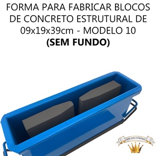 Forma Para Blocos De Concreto Cimento Bloco sem Fundo estrutural ...