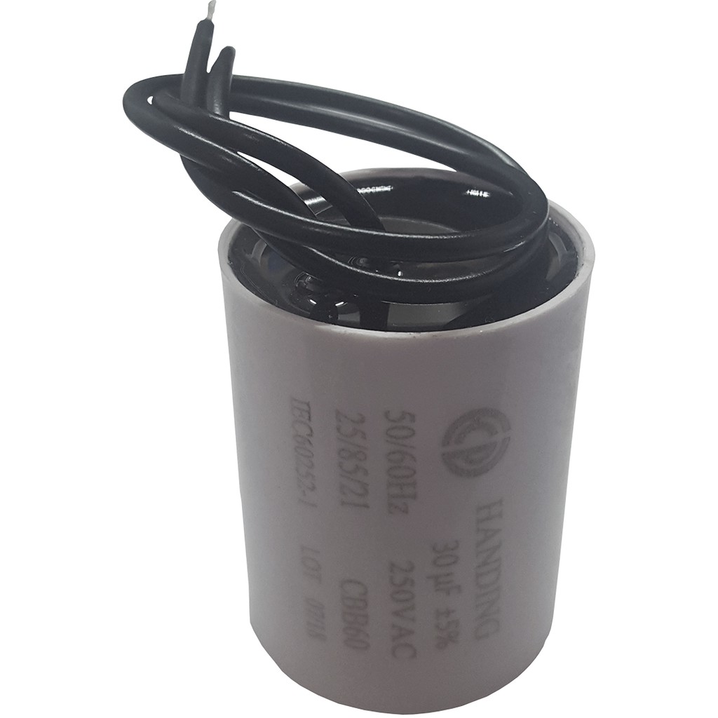 Capacitor De Partida 30uf 250vac 1431 50/60hz | Shopee Brasil