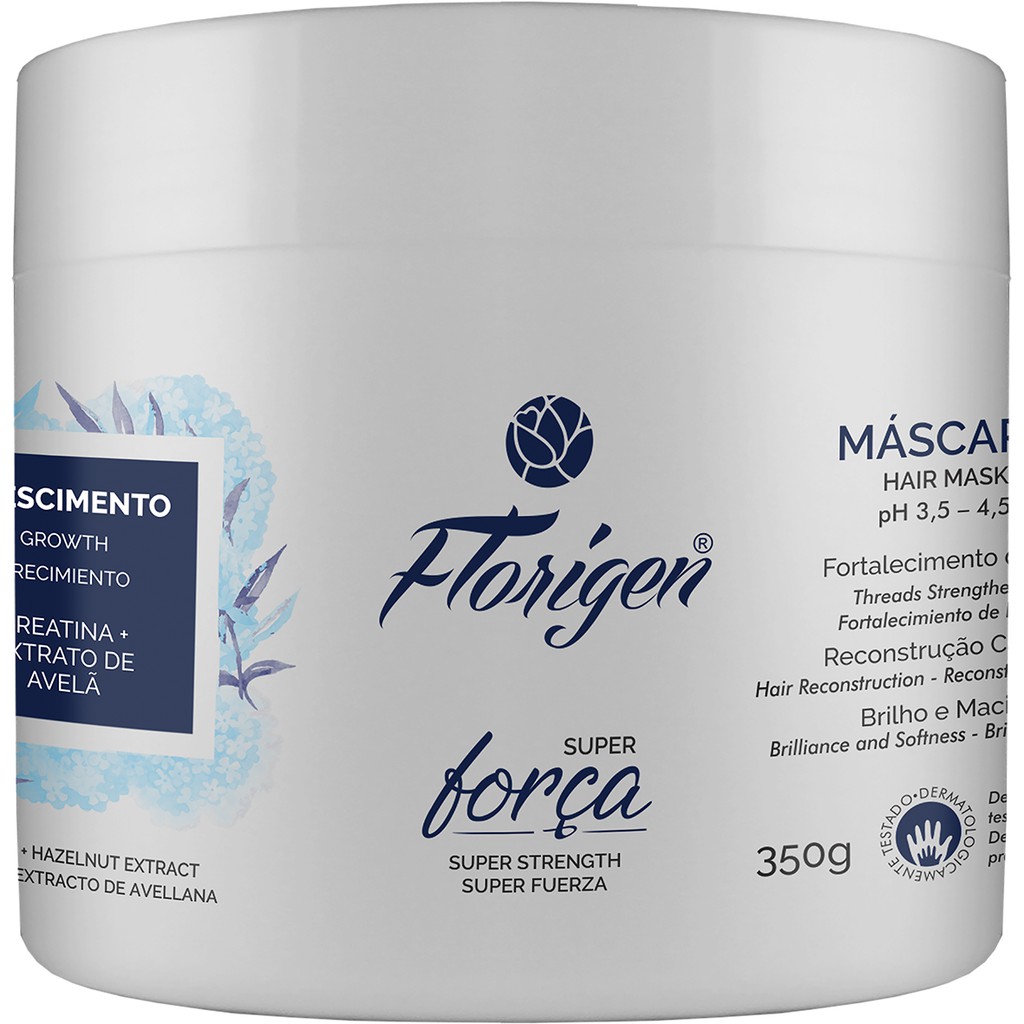 Máscara Capilar Florigen 300G Força Crescimento | Shopee Brasil