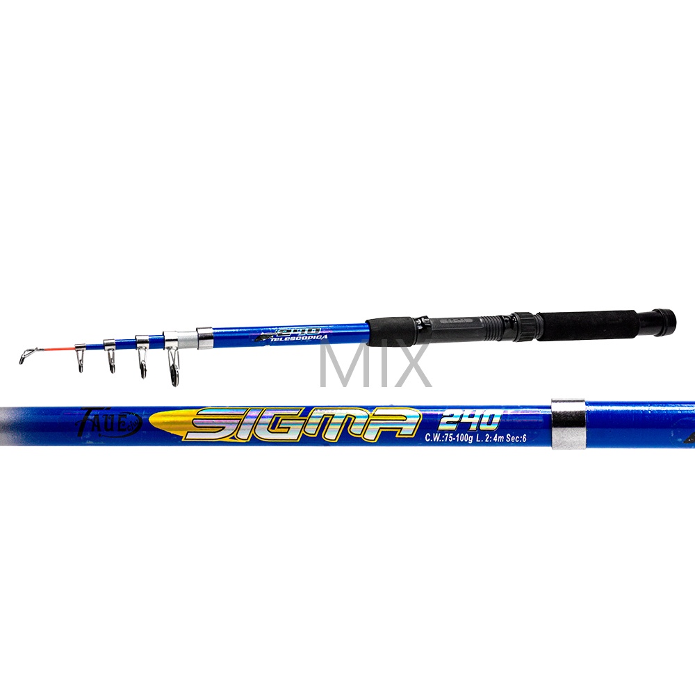 Vara de Pesca Telescópica para Molinete 2,40m(ultra forte) - Pescaria ...